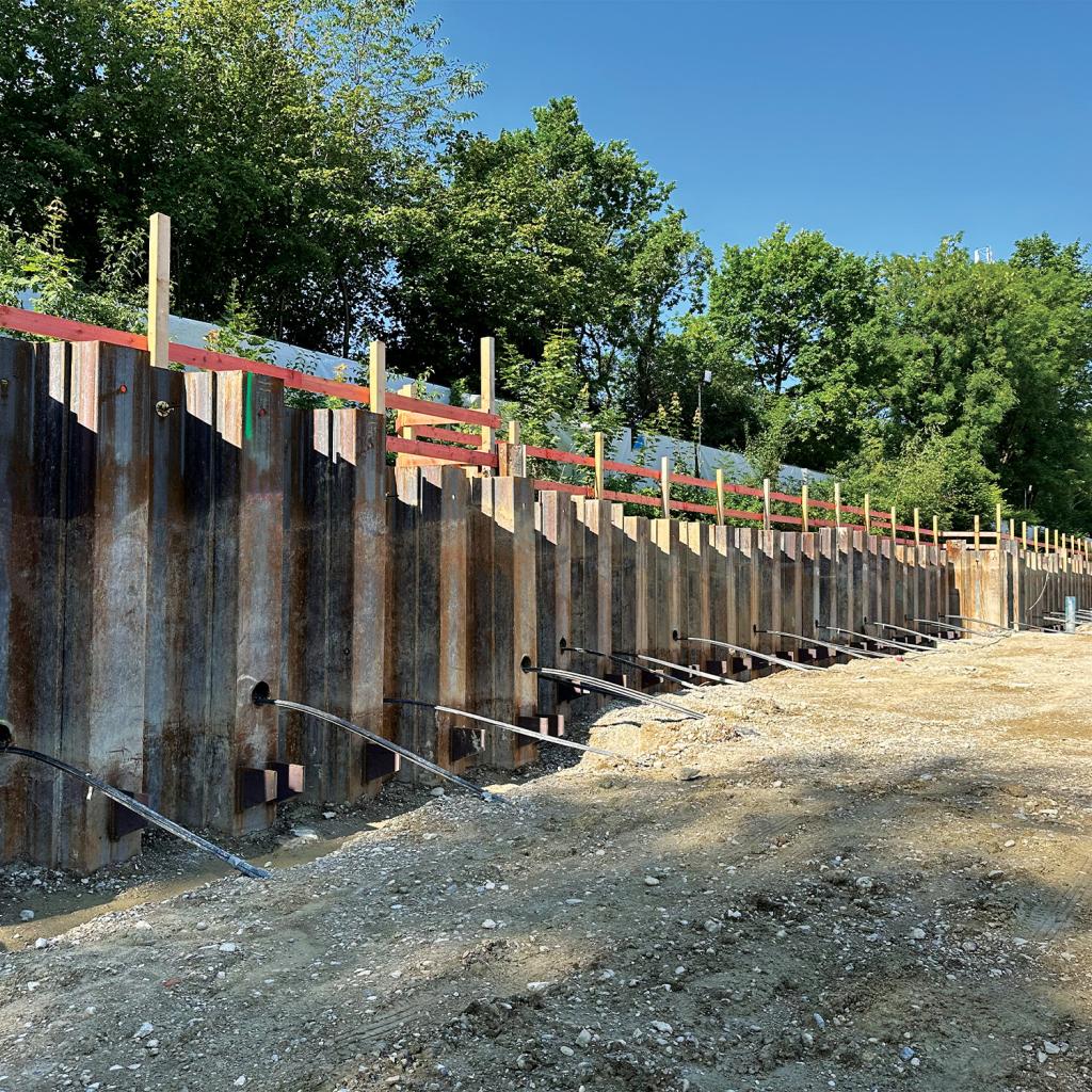 Installations temporaires | ArcelorMittal Palplanches